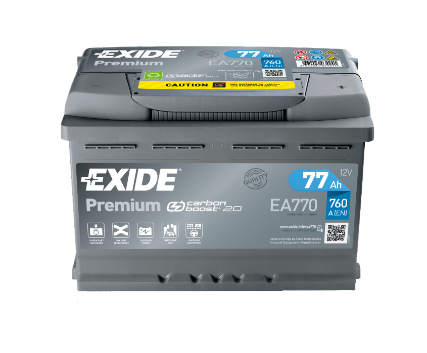 Exide Premium 77-Ah 760-A 12-V Evro - BestCarBattery